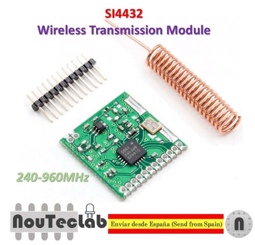 SI4432 Wireless Module Wireless Communication Module 470MHz 433MHz ...