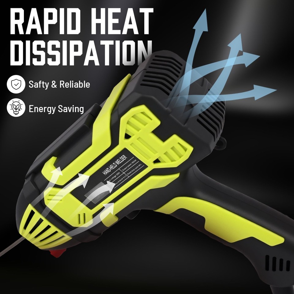 220V 4600W Electric Handheld Arc Welder Welding Adjustable Digital ...