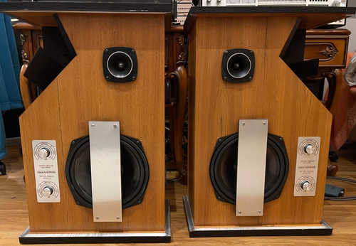 Hans Deutsch Poseidon Lautsprecher Boxen 3-Wege 23-20000Hz ca. 1975 ...