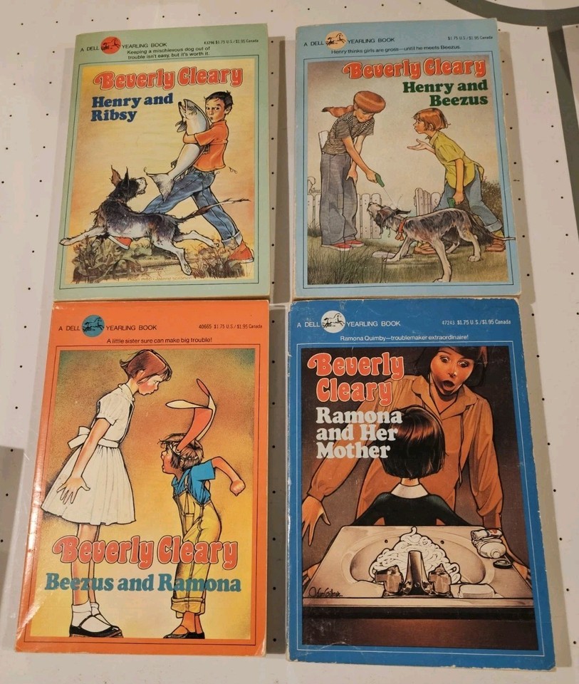 Vintage Beverly Cleary Ramona Quimby 4-Book Box Set 1980s RL5 | eBay