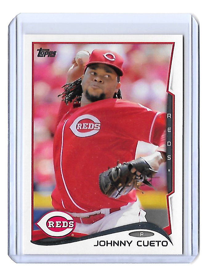 2014 TOPPS JOHNNY CUETO BASE CARD - CARD #16 - CINCINNATI REDS - FREE ...