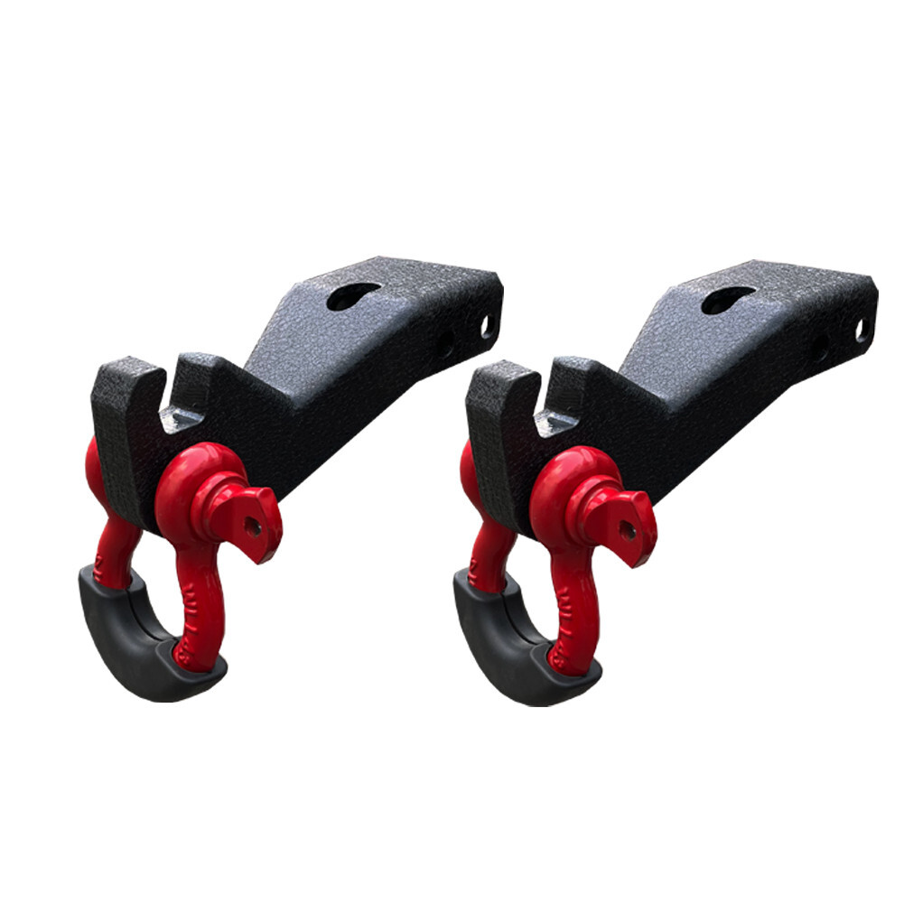 2007-2013 Chevy GMC 1500 Front Tow Hook Mount Bracket and D-Ring Fit ...