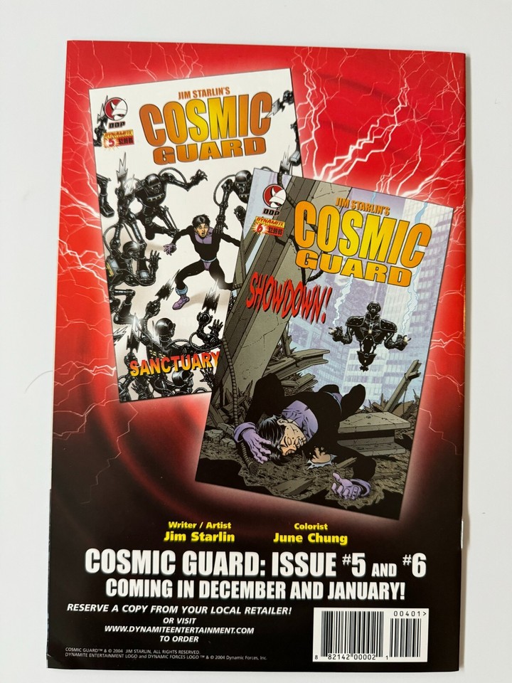 Cosmic Guard #4 VF Dynamite DDP Comics Jim Starlin (2004) | eBay