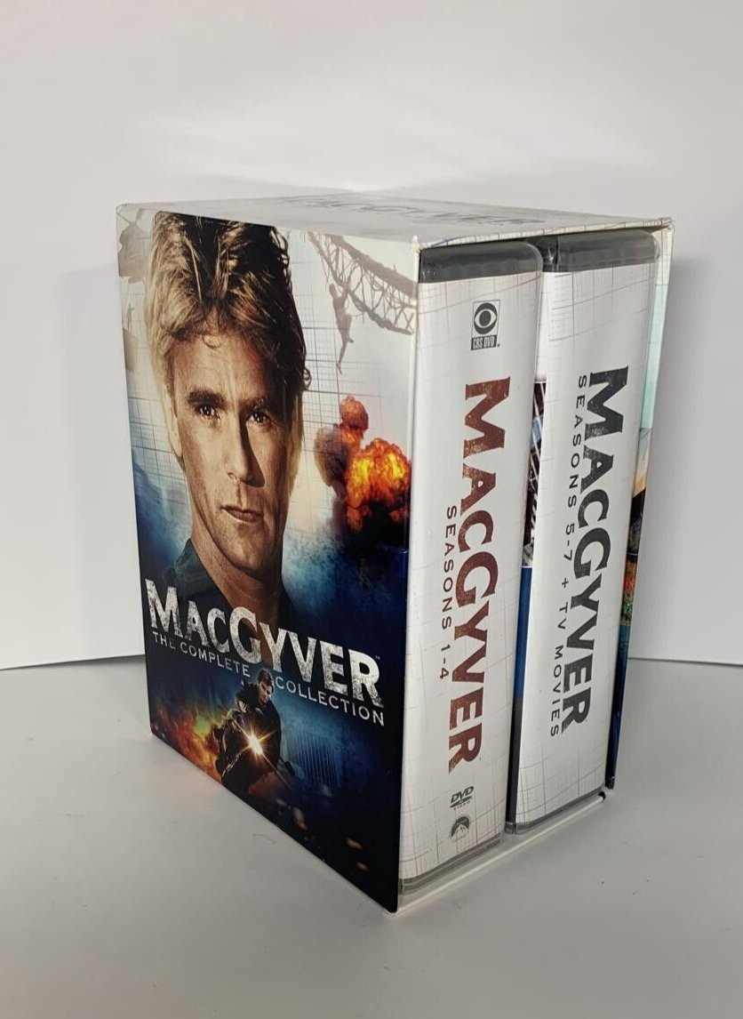 MacGyver:The Complete Series Collection(DVD,39-Disc Set,Seasons 1-7+2 ...