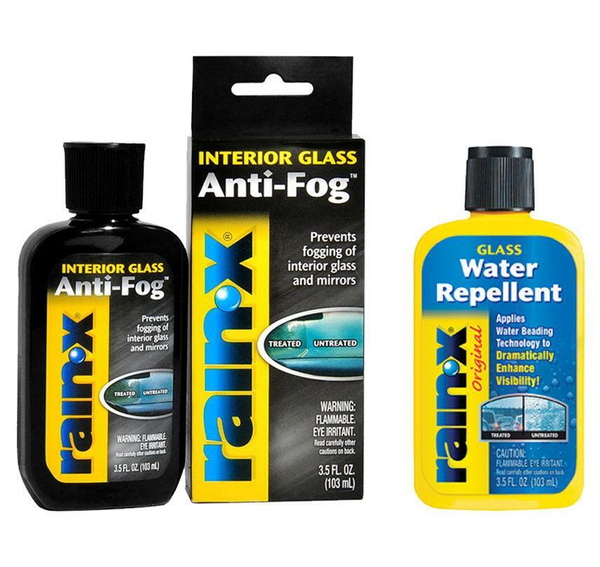 Rain-X 103ml Anti Fog + Water Repellent Combo Windscreen Window Glass ...