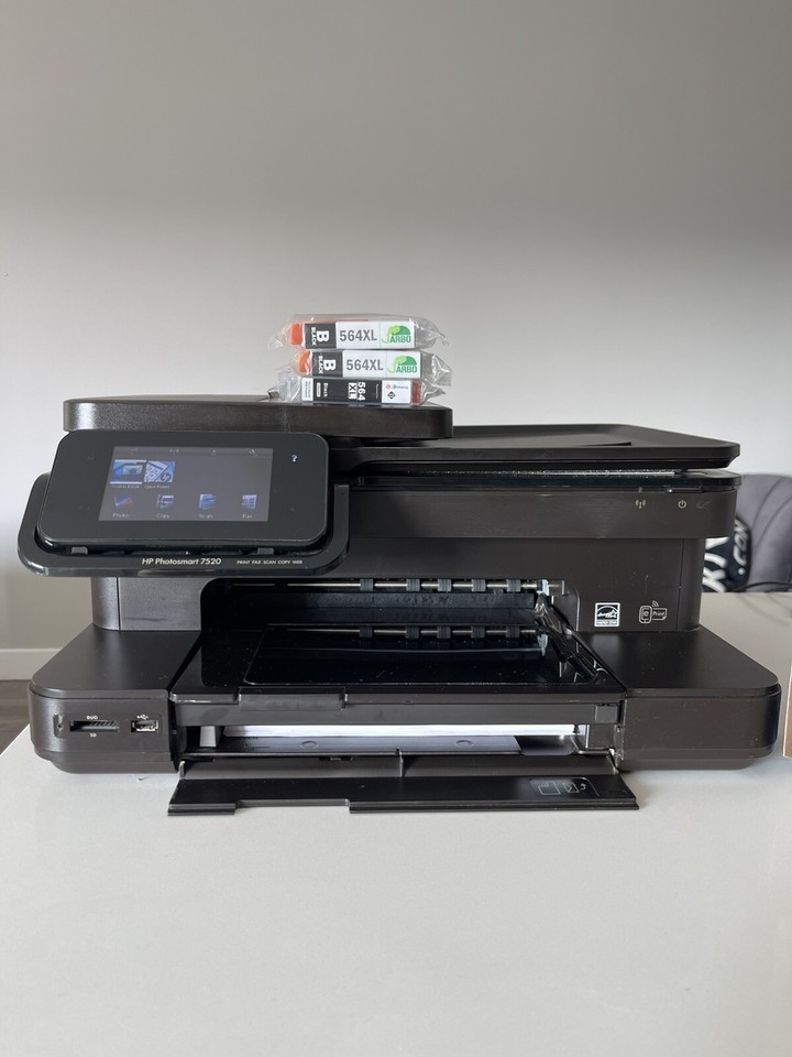 HP Photosmart 7520 All-In-One Inkjet Printer 886112825232| eBay