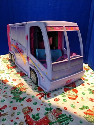 24" By 11 1/2" Barbie glam. RV Bus furniture included | eBay