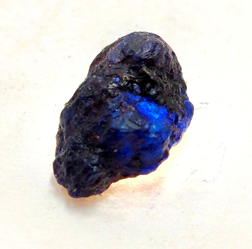 Natural Blue Beryl (Maxixe) Rough Loose Gemstone Winter Day J33 | eBay