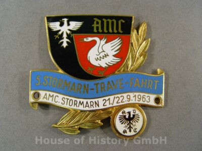 121829, ADAC Plakette "5. Storman-Trave-Fahrt, AMC. Storman 21./22.9. ...