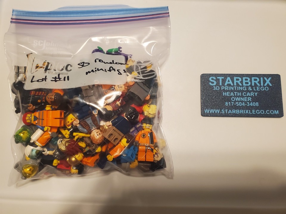 Lego Minifigure Lot #11 50 Random Minifigs | eBay