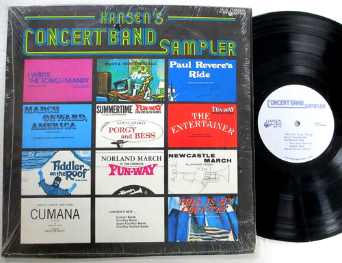 Hansen's Concert Band Sampler Pop Instrumental #A 6107 | eBay