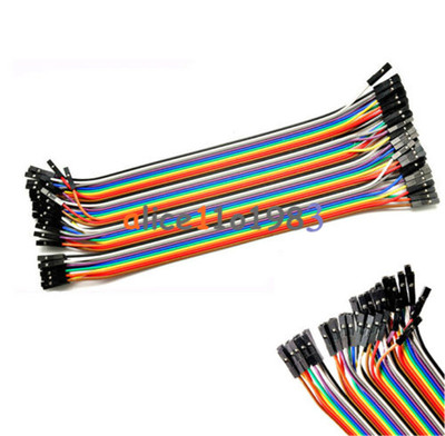 NEW 80pcs Dupont wire cables 1p-1p pin connector 2.54mm 20cm Female for ...
