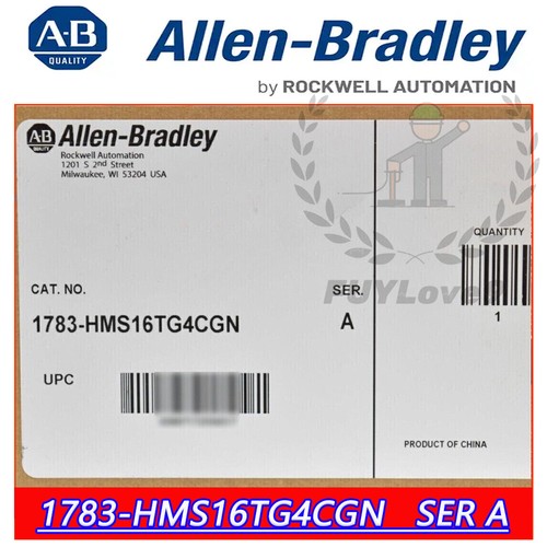 Brand New Allen Bradley 1783-HMS16TG4CGN Ser A high quality Free Ship ...