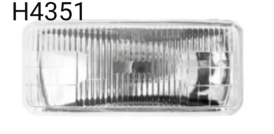 New Philips H4351 Standard 12.8V 55W HeadLamp LLC Type RT halogen NIB ...