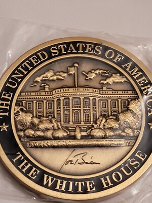 POTUS~ Authentic ~ Joseph R Biden 46th Challenge Coin~ WHMO. 2021 | eBay