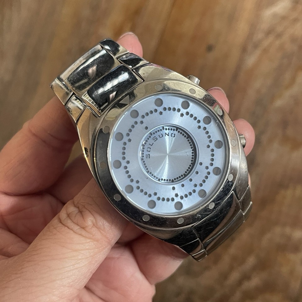 Zeon Tech Solsuno Men's Binary Mens Quartz Watch NIL4732. | eBay UK