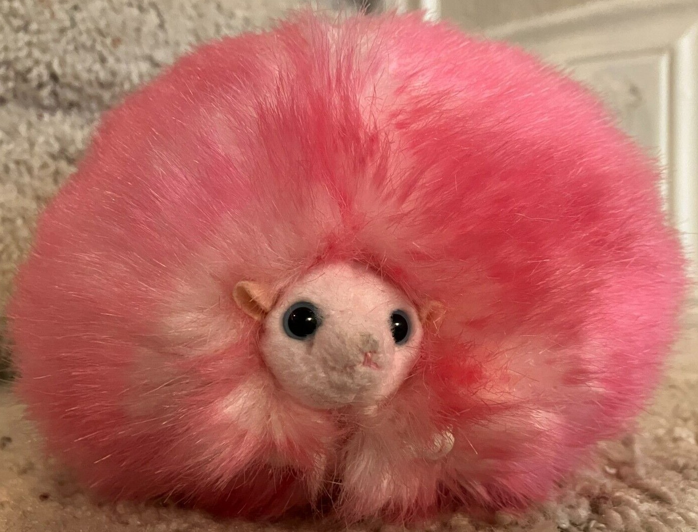 Harry Potter Universal Plush Pink Pygmy Puff Ball Fluffy 6 IN Stuffed ...