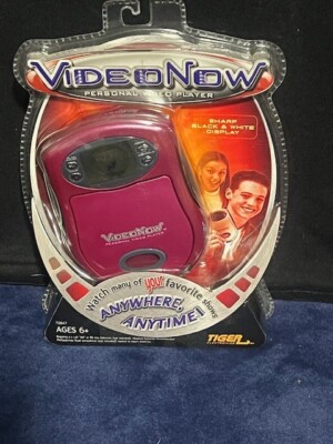 Tiger Vintage VideoNow Personal Video Player Black & White 2004 NOS | eBay