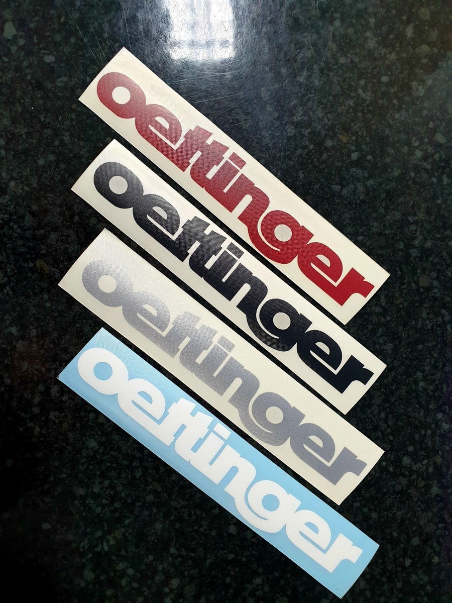 Logotipo De Tuning Oettinger Recently Installed The Rest Of The
