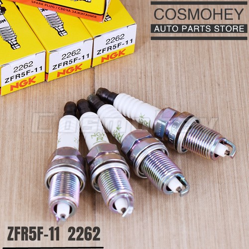 4Pcs ZFR5F11 NGK 2262 Spark Plugs V-power For Acura Chrysler Dodge ...