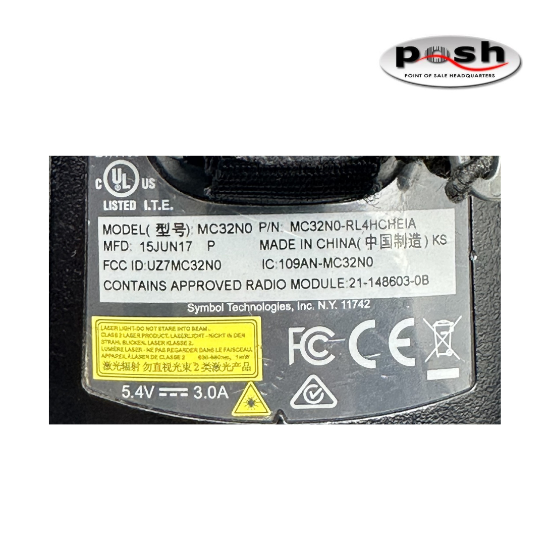 "Lot of 4" Symbol MC32N0 Mobile Barcode Scanners with a Charging ...