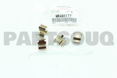 MR493177 Genuine Mitsubishi CLIP KIT,FR BRAKE | eBay