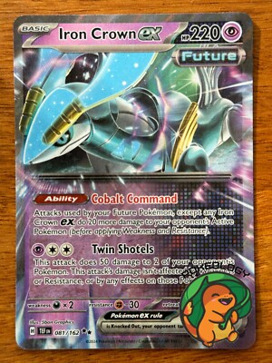 Iron Crown EX | 081/162 | Temporal Forces | HOLO | MINT | Pokemon Card ...