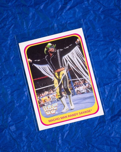 1991 MERLIN - TRADING CARD - WWF - MACHO MAN RANDY SAVAGE | eBay.de