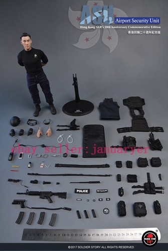 Soldier Story Ss103 1/6 Airport Security Unit Hong Kong Sar’S 20th ...