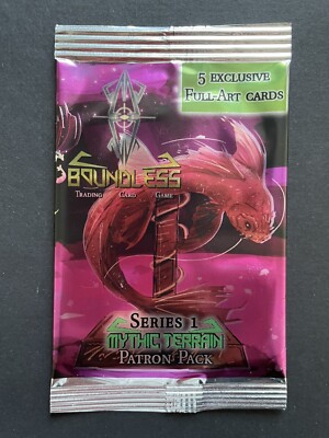 Boundless TCG 2022 Series 1 Mythic Terrain Patron Booster Pack Sealed ...