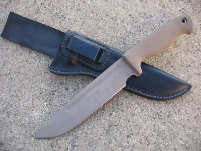 Busse Combat INFI Dog Soldier 8 Knife Custom Molded IWB CCW Leather ...
