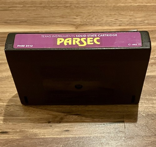 Parsec Texas Instruments TI-99/4A Home Computer Solid State Cartridge ...