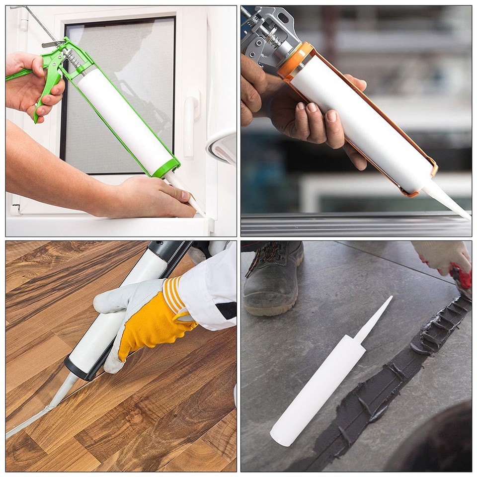 4 Pcs Caulking Tubes for Floor Tiles Reusable Sealant Refillable | eBay ...