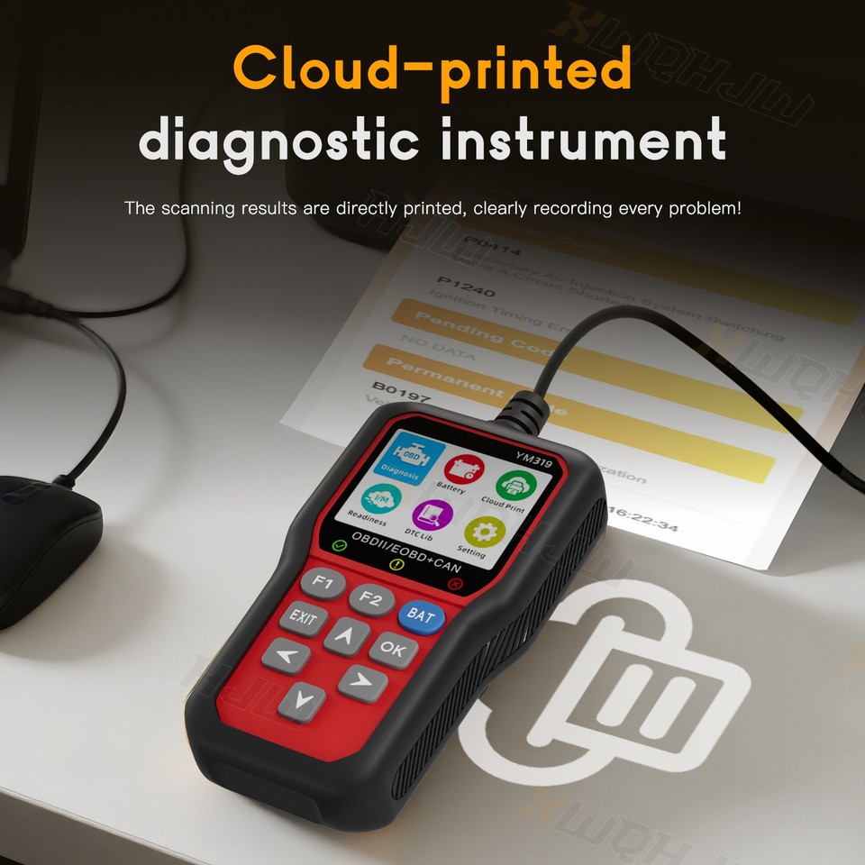 Fit for HONDA SUZUKI Motorcycle Scanner OBD2 Diagnostic Scan Tool Code ...