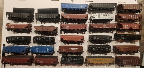 Lot of 23 HO Scale Hopper Mix - Freight Car Lot | eBay