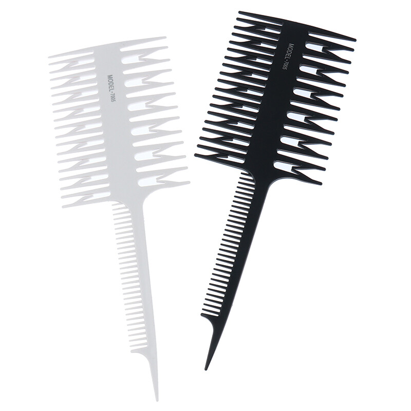 Dyeing Comb Tail Pro-hair Highlighting Comb Weaving Cutting Combs Hair ...