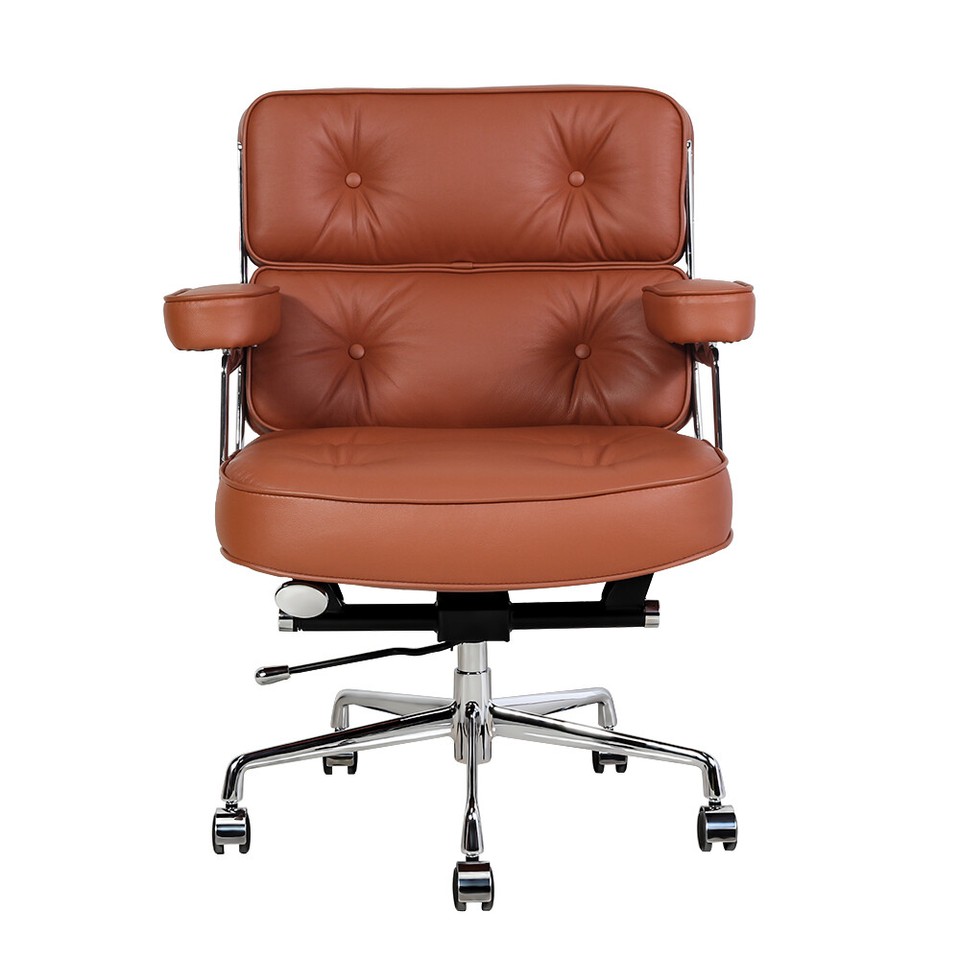 Computer Gaming Office Chair Lounge Chair and Ottoman Leather Task Desk ...