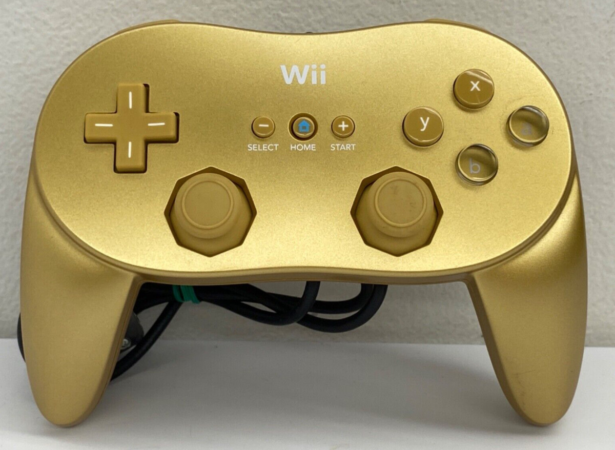 Zelda Gold Wii Console