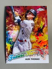 2023 Topps Chrome - Future Stars Alek Thomas #FS-4 Red Refractor /5 ...