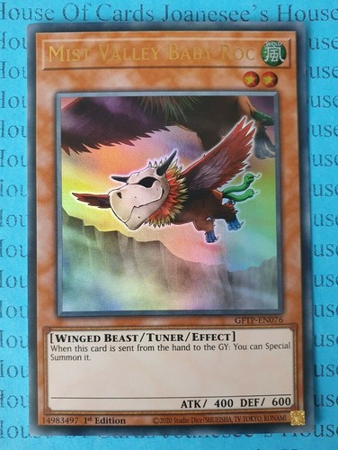 Mist Valley Baby Roc GFTP-EN076 Ultra Rare Yu-Gi-Oh Card 1st Edition ...