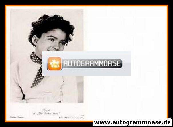 Autogramm Film | Elfie FIEGERT | 1952 "Toxi / Der Dunkle Stern ...