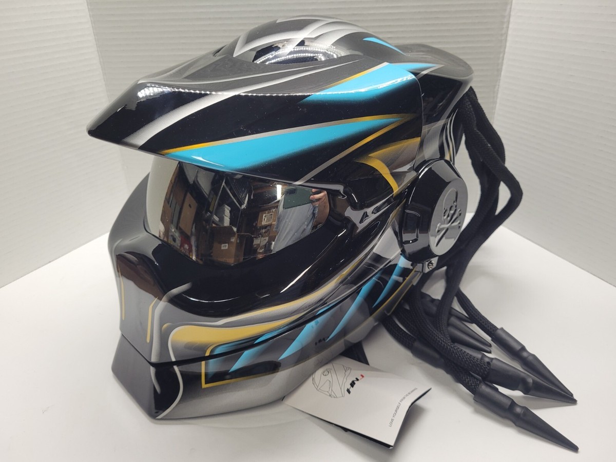 Alien Vs Predator Motorcycle Helmet