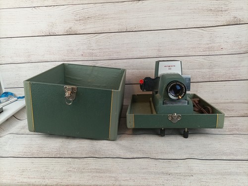 Vintage ARGUS 300 Automatic Slide Projector Carry Case Retro Tested ...