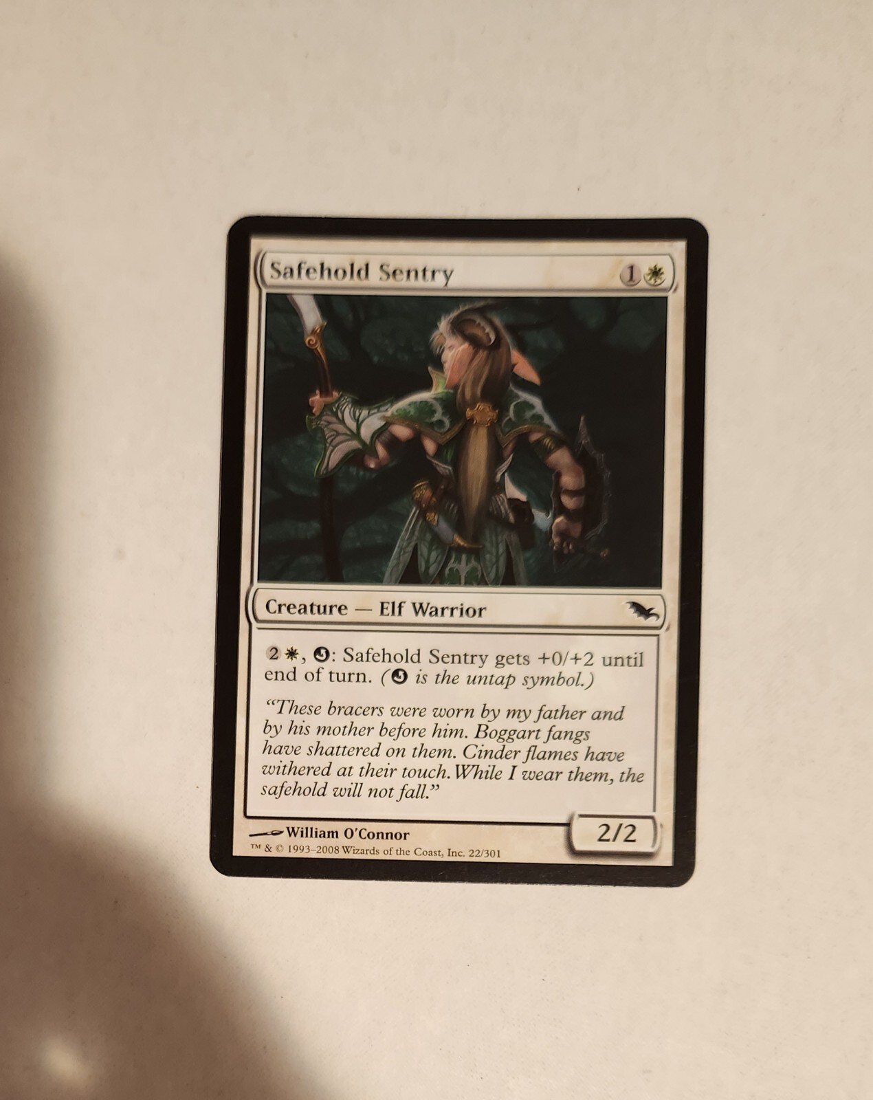 1× Safehold Sentry - Shadowmoor - Magic The Gathering - MTG - Elf Warrior | eBay