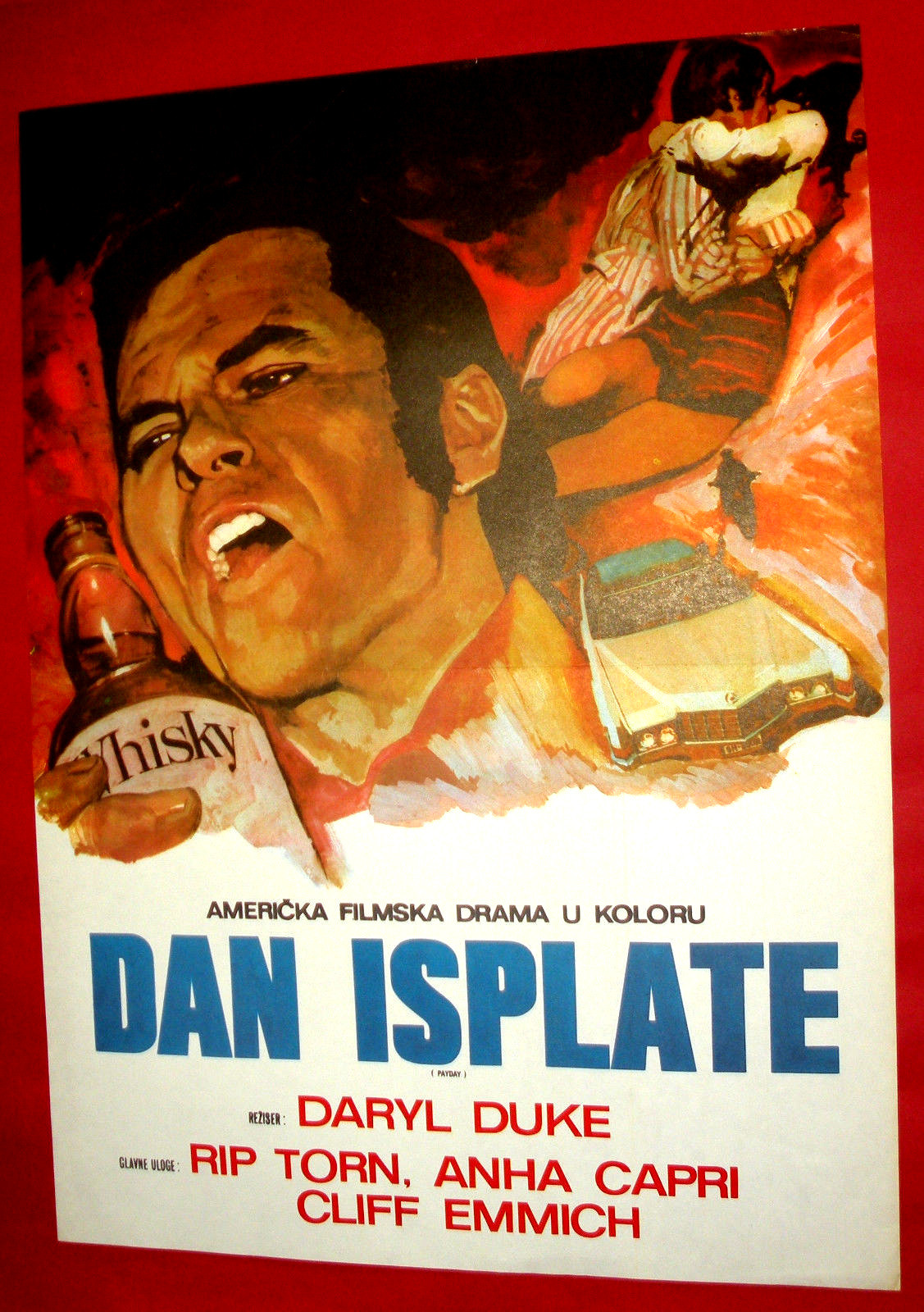 PAYDAY 1973 RIP TORN AHNA CAPRI DARYL DUKE E. HAILVEIL D.DUKE EXYU ...