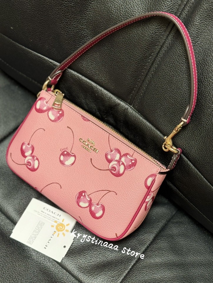 ️ ️NWT COACH CR827 Nolita 19 With Cherry Print | eBay