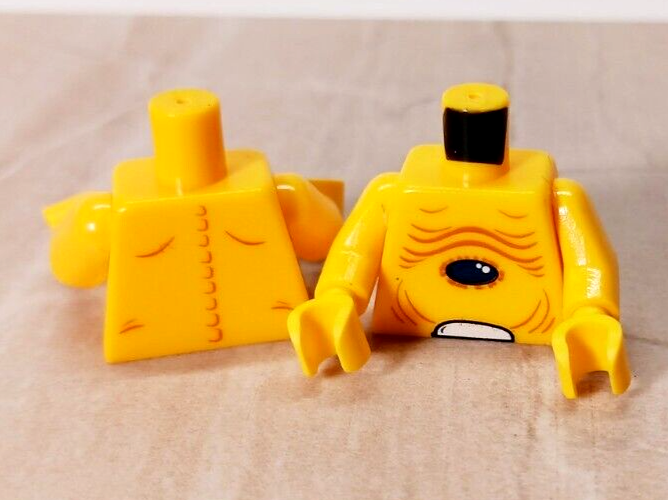 New LEGO Alien Inside Body Torso Naked Nude Creature in Stomach Spine ...