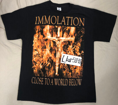 Immolation - Close to a World Below shirt vintage rare original death metal | eBay