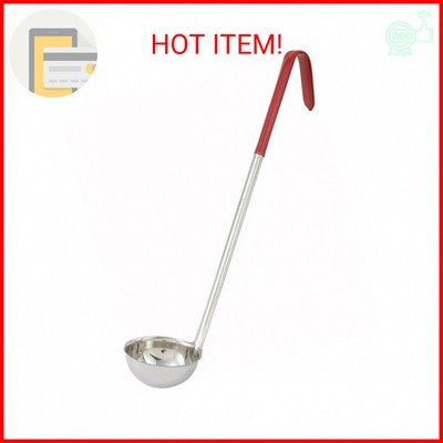 Winco 2 Oz. Red Ladle, Stainless Steel (LDC-2) | eBay