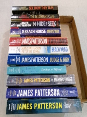 James Patterson-Author (Collection of 20 Standalone Books-Titles Below ...